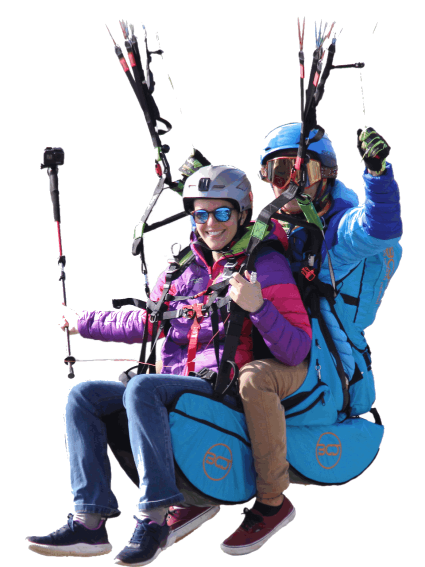 Tandem Paragliding in UK : Sky Summits Air Experience Flights
